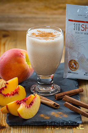 Peach Cobbler Shake Recipe | 310 Nutrition – 310 Nutrition North America